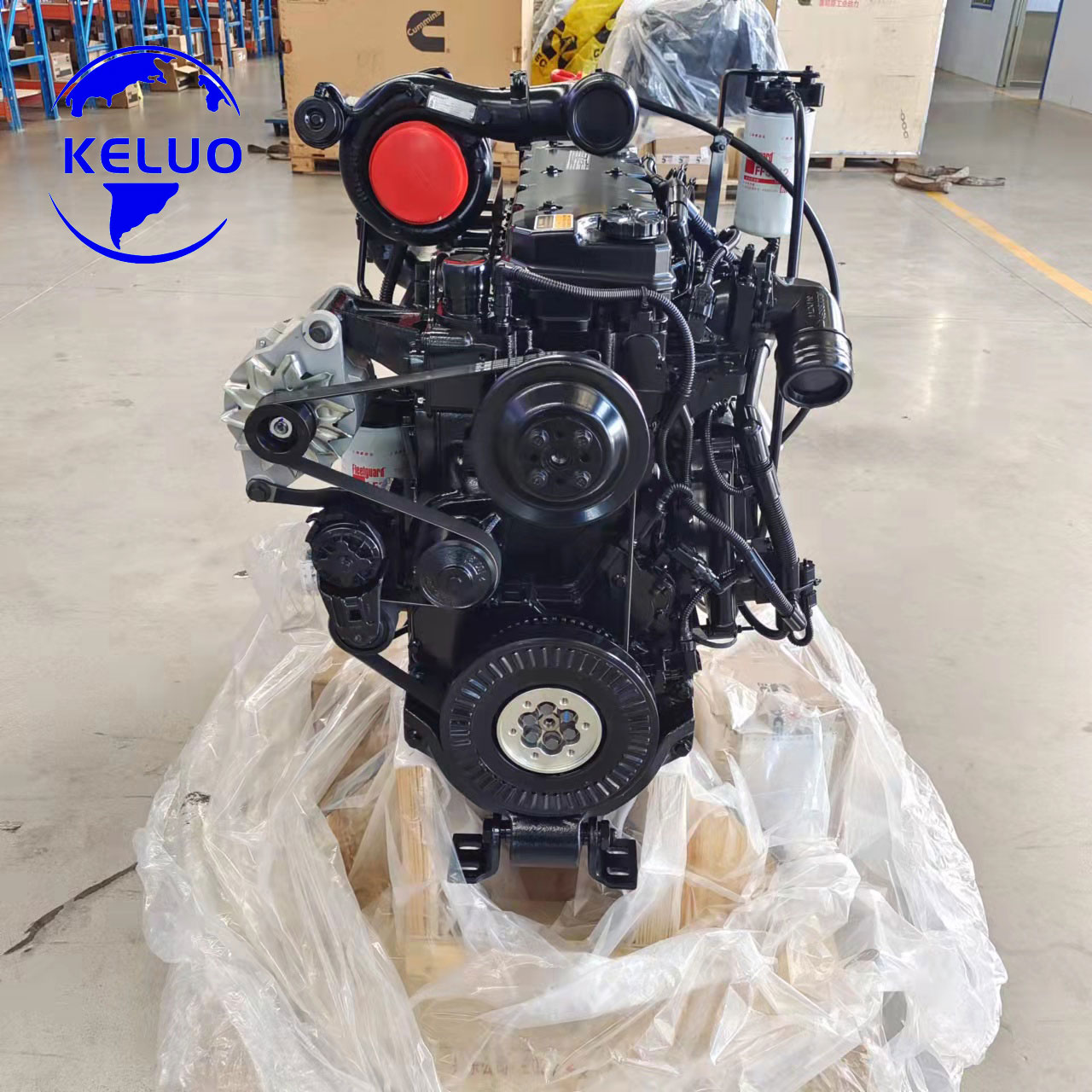 Quality Stable Excavator Parts Diesel Cummins QSB6.7 Engine Assembly ...